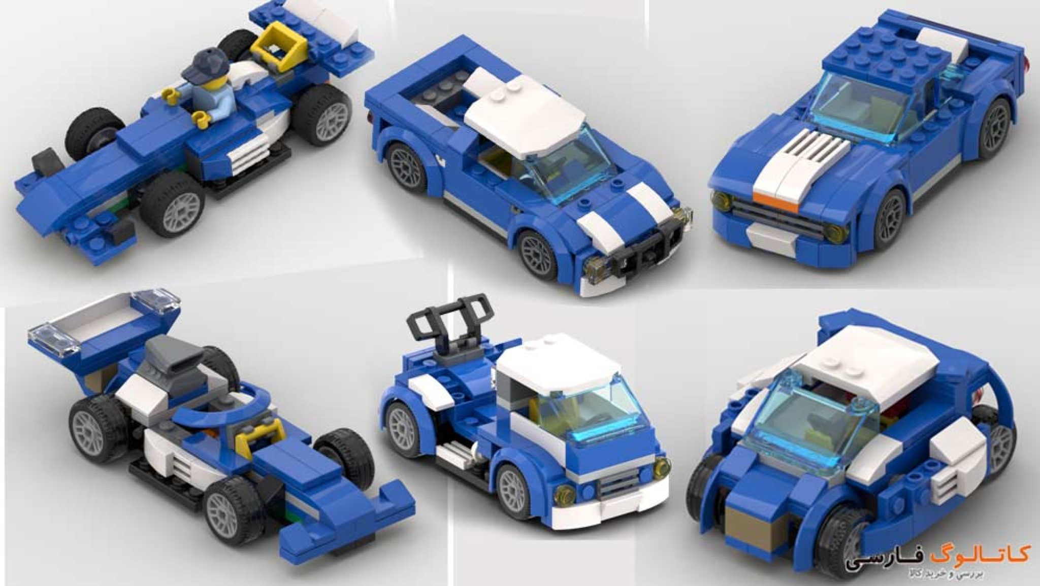 لگو 60312 ماشین پلیس - Lego 60312 Police Car | کاتالوگ فارسی